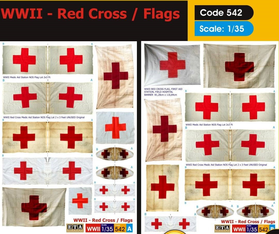Red Cross Flags WWII – Exter Company