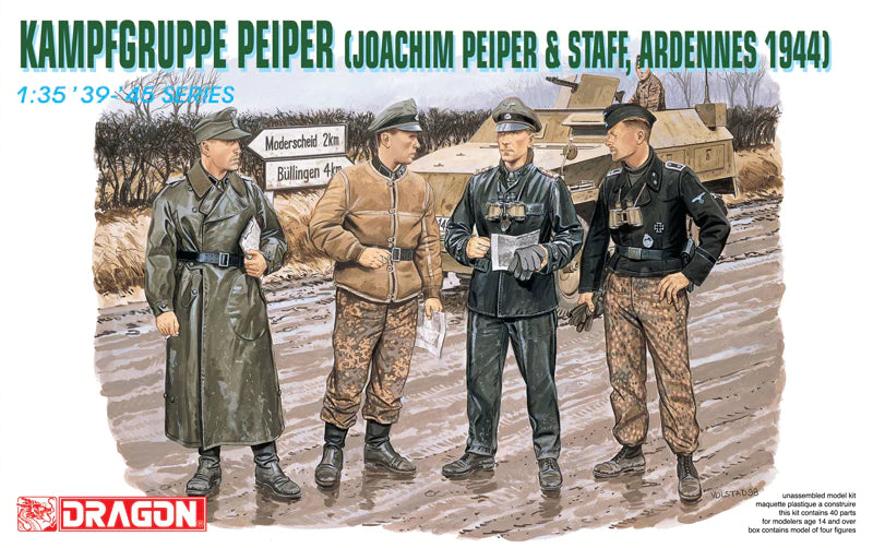 Kampfgruppe Peiper (J.Peiper with staff Ardennes 1944) – Exter Company