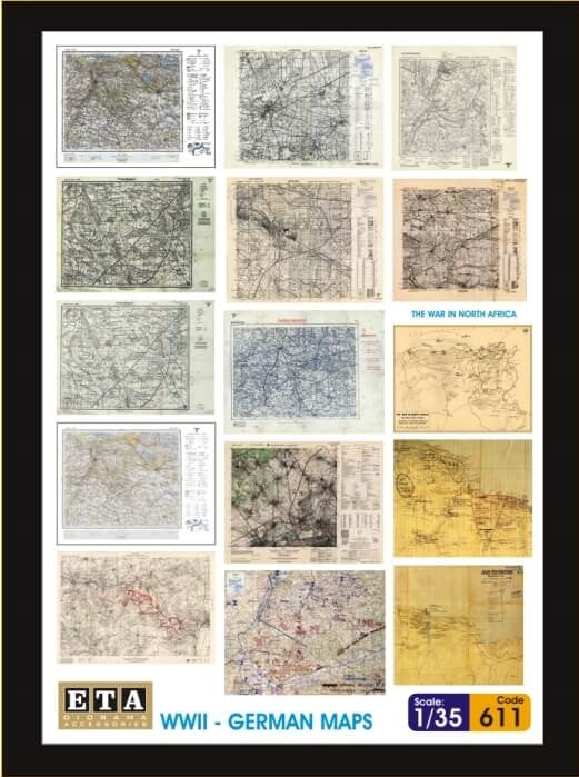 German maps WWII – Exter Company