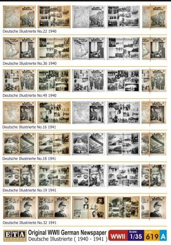 German daily newspapers/magazines WWII – Exter Company