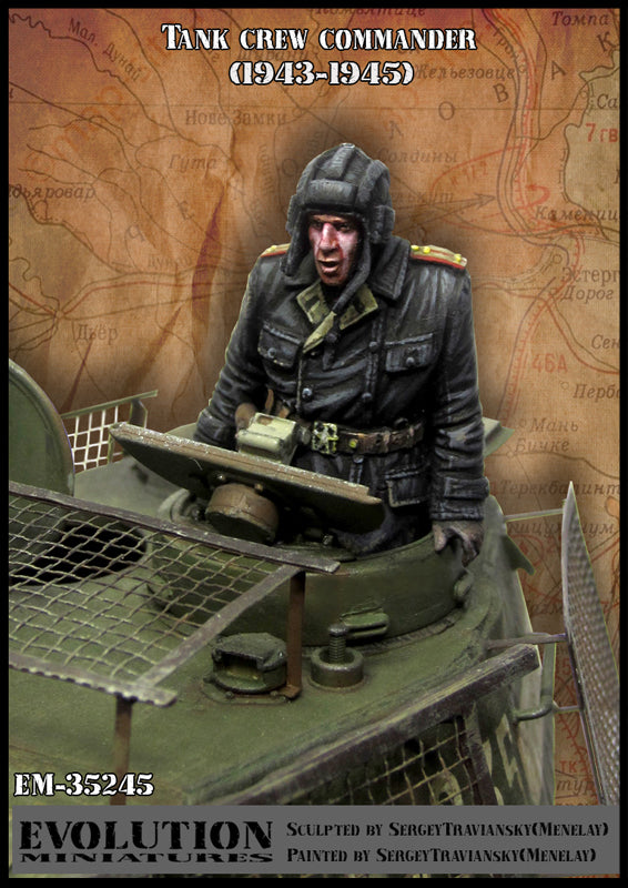 Russian tank commander 1943-45 WWII – Exter Company