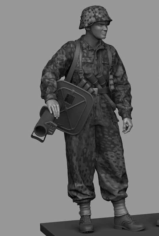 German Panzerknacker in Cammo Overall #1 WWII – Exter Company