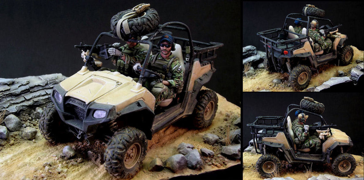 Polaris RZR SW mit Special Forces Besatzung – Exter Company