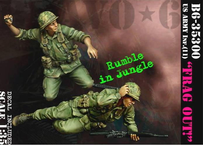 US Army Inf. (11) "Frag Out" – Exter Company