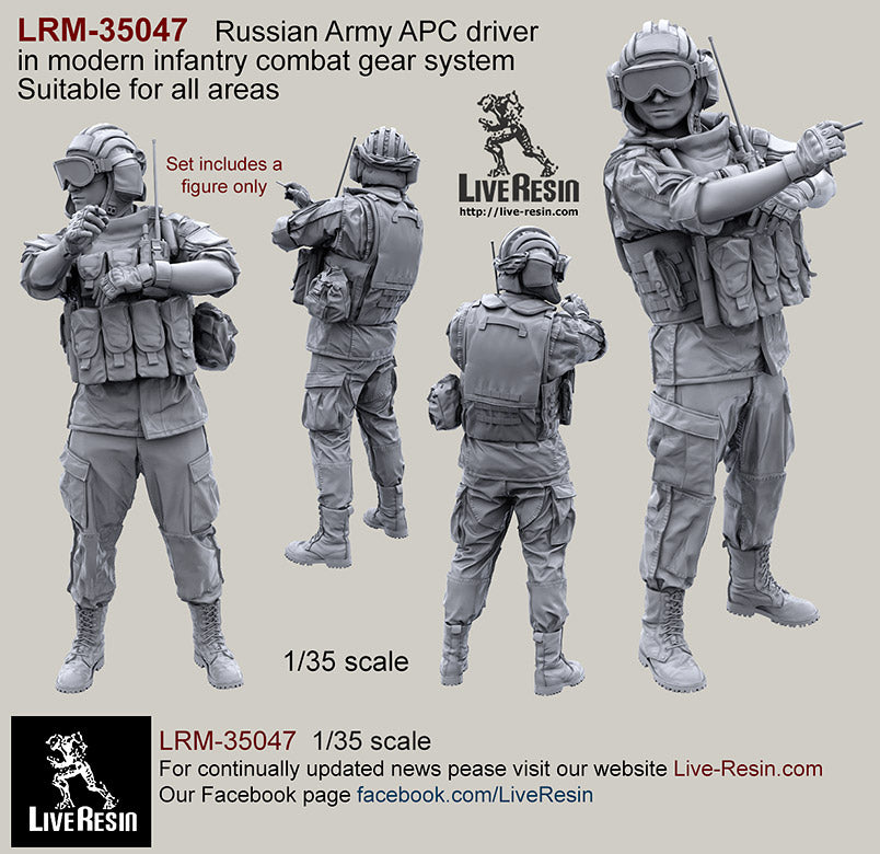Russian APC driver with modern infantry equipment – Exter Company
