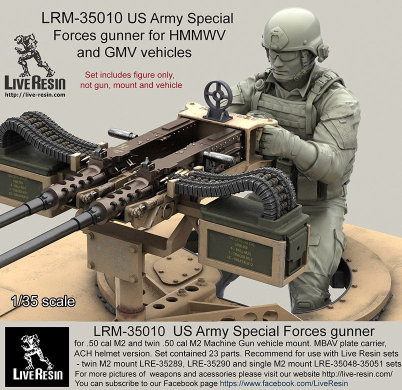 US Army Special Forces Gunner für HMMWV & GMV Fahrzeug #1 – Exter Company